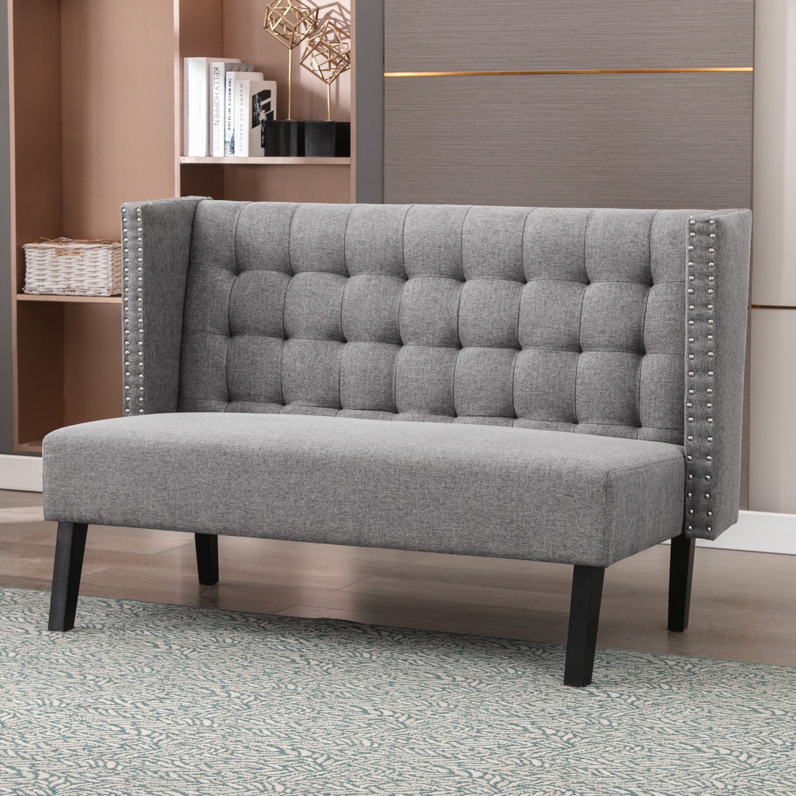 Sofa with diamond buttons store