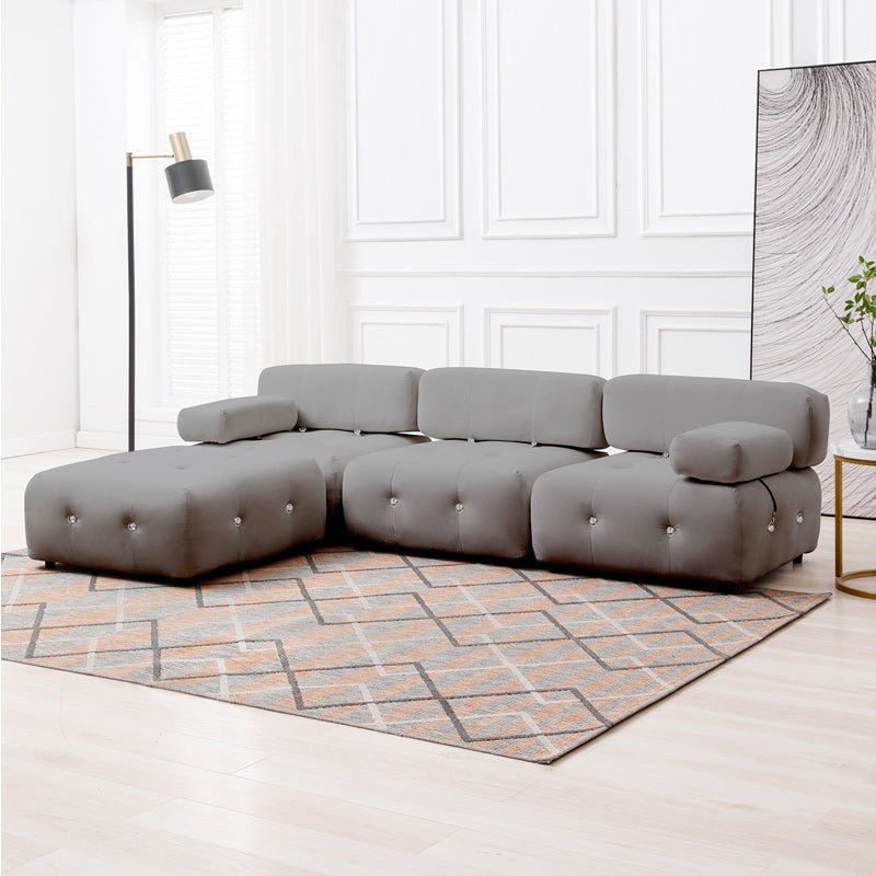 Mjkone Minimalist Modular Convertible Sectional Sofa