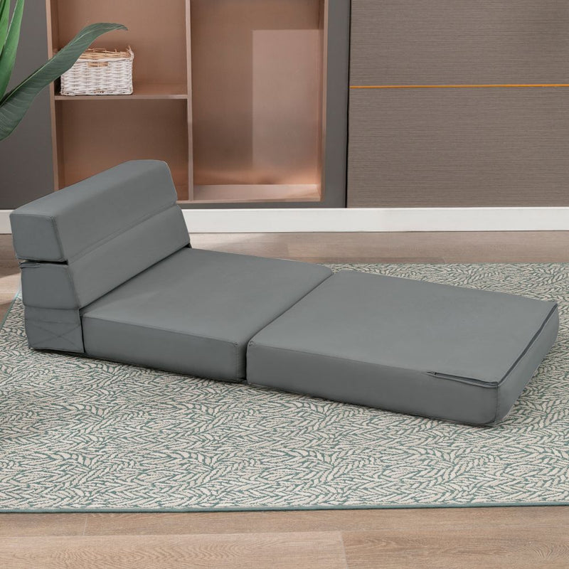 Mjkone Folding Futon Sofa Bed Pull Out Sleeper Sofa Floor Mattress