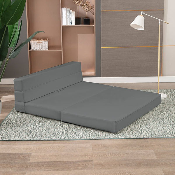 Mjkone Folding Futon Sofa Bed Pull Out Sleeper Sofa Floor Mattress
